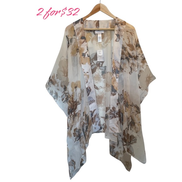new directions | Swim | New Directions Creamtanbrown Floral Print Swim ...